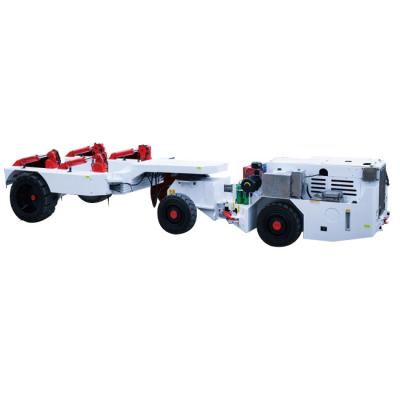 China Underground Mining Support Truck WC16T 16000kg Load Capacity Four Wheel Drive for sale