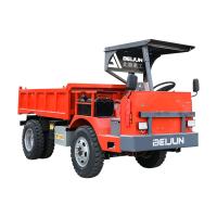 China Light Duty Mine Articulated Underground Dump Truck 3 Ton 63 HP 4x4 for sale