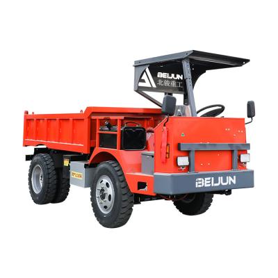 China Light Duty Mine Articulated Underground Dump Truck 3 Ton 63 HP 4x4 for sale
