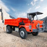 China UQ-10 10 Ton Diesel Articulated Underground Mining Truck Six Wheel 70KW for sale