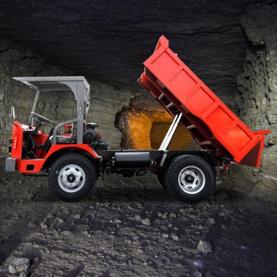China UQ-3 Underground Articulated Dump Truck 3 Ton 4x4 Diesel Mining Hauler for sale