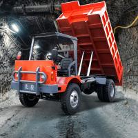 China UQ-12 Underground Mining Dump Truck 12 Ton 4x2 Hydraulic Diesel Dumper for sale