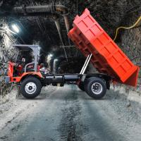 China UQ-12 Underground Mining Dump Truck 12 Ton 4x2 Hydraulic Diesel Dumper for sale