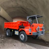 China Mini Dump Wheel Underground Mining Truck Hydraulic 10 Tons For Coal Mine for sale