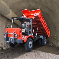 China Mini Dump Wheel Underground Mining Truck Hydraulic 10 Tons For Coal Mine for sale
