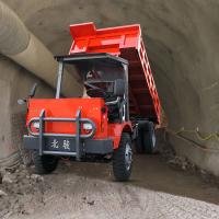 China Mini Dump Wheel Underground Mining Truck Hydraulic 10 Tons For Coal Mine for sale