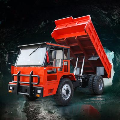 China 4x2 Underground Articulated Truck Heavy Mine Wheel Cargo Transporter 15 Tons for sale