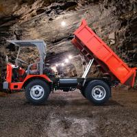 China 3 Ton Underground Articulated Dump Truck 4x4 Diesel Mining Vehicle 63 HP for sale