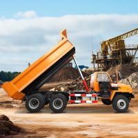 China 6x4 Underground Utility Vehicle Mining Machine 25 Ton Capacity for sale