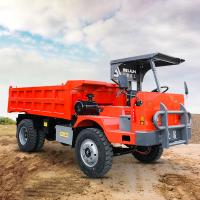 China 10 Tons Underground Articulated Truck Bearing Load Riding Self Unloading for sale