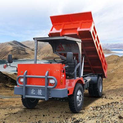 China 7 Tons Underground Mining Transport Vehicles Low Profile 95hp Engine Power for sale