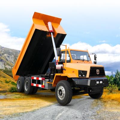 China 25 Ton Articulated Underground Mining Dump Truck Hydraulic Power Steering 6x4 for sale