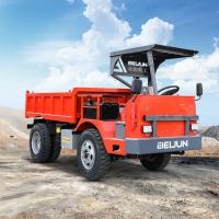 China UQ-3 3 Ton Underground Mining Dump Truck with U Type Bucket 63 HP Engine for sale