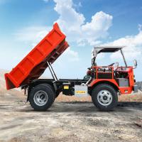 China UQ-3 3 Ton Underground Mining Dump Truck with U Type Bucket 63 HP Engine for sale
