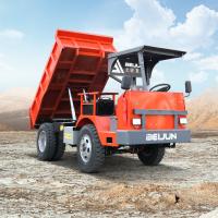 China Dump 3.5 Ton Underground Mining Truck 4*4 Driven Smooth Operation Safety for sale