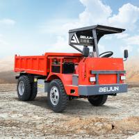 China Dump 3.5 Ton Underground Mining Truck 4*4 Driven Smooth Operation Safety for sale
