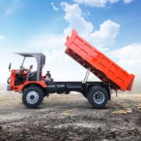 China 10 Tons Diesel Dump Truck Underground 70KW 4*4 Driven With High Reliability for sale