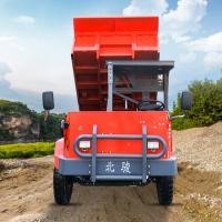 China UQ-7 Dump 7 Ton Underground Dump Truck YUNEI 4102 Engine With Improved Muffler for sale