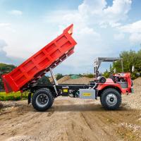 China UQ-7 Dump 7 Ton Underground Dump Truck YUNEI 4102 Engine With Improved Muffler for sale