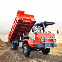 China 12 Ton Underground Dump Truck With High Traction And Climbing Abilities for sale