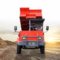 China 12 Ton Underground Dump Truck With High Traction And Climbing Abilities for sale
