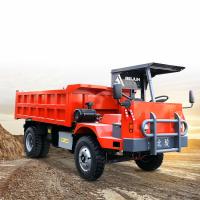 China 12 Ton Underground Dump Truck With High Traction And Climbing Abilities for sale