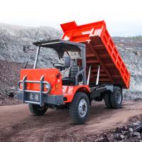 China UQ-10 Low Profile Underground Mining Truck 10 Ton Electric Dump Truck 70KW for sale