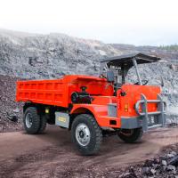 China UQ-10 Low Profile Underground Mining Truck 10 Ton Electric Dump Truck 70KW for sale