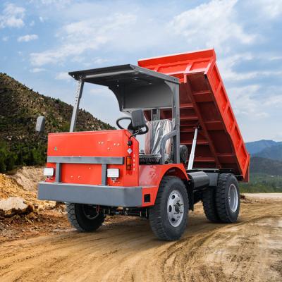 China 3 Ton Underground Mining Dump Truck 63 HP 4x4 Hydraulic Dump UQ-3 for sale