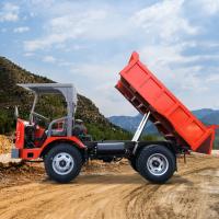 China 3 Ton Underground Mining Dump Truck 63 HP 4x4 Hydraulic Dump UQ-3 for sale
