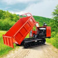 China 6 Ton Crawler Dumper Truck Mini Hydraulic Weichai Diesel Engine 4105 for Farm for sale