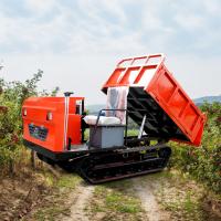 China 2 Ton Crawler Dumper Truck CE Hydraulic Diesel Construction Machine with Steel Rubber Tracks for sale