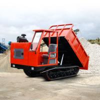 China Customizable Crawler Dumper Truck NEW Engineering Rubber Tracks 320*90*56mm Track Model for sale