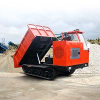 China Customizable Crawler Dumper Truck NEW Engineering Rubber Tracks 320*90*56mm Track Model for sale