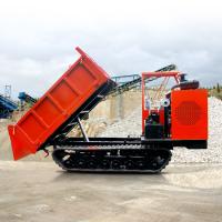 China Customizable Crawler Dumper Truck NEW Engineering Rubber Tracks 320*90*56mm Track Model for sale