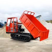 China Customizable Crawler Dumper Truck NEW Engineering Rubber Tracks 320*90*56mm Track Model for sale