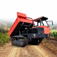 China 10 Ton Crawler Dumper Truck with Yuchai Turbocharger 4300x2200x2350mm for Construction for sale