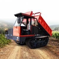 China 10 Ton Crawler Dumper Truck with Yuchai Turbocharger 4300x2200x2350mm for Construction for sale