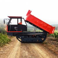 China 10 Ton Crawler Dumper Truck with Yuchai Turbocharger 4300x2200x2350mm for Construction for sale