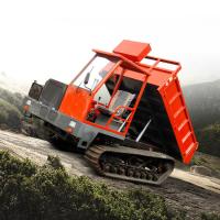 China 8 Ton Crawler Dumper Truck Weichai Jiaxin 4105 Engine Electric Start 4030x2060x2300mm for sale
