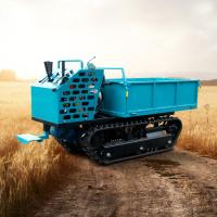 China 0.8 Ton Crawler Dumper Truck Diesel 8 Ton Capacity Engineering Rubber Tracks for sale