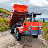 China Leading Carrying Capacity In 7 Ton Mining Dump Truck With Solid And Durable Frame for sale