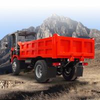 China 1-5 Ton Loading Capacity Underground Dump Truck Front Wheel Drive for sale