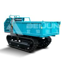 China BEIJUN 0.8 Ton Crawler Dump Truck Self Loading Mini With 35 Degree Uphill Angle for sale