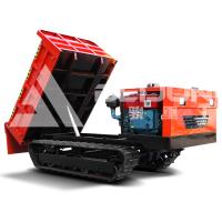 China 2 Ton Crawler Dumper Carrier Customizable Portable Diesel Engine 2800x1200x1500mm for sale