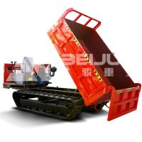 China 2 Ton Crawler Dumper Carrier Customizable Portable Diesel Engine 2800x1200x1500mm for sale
