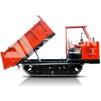 China 4 Ton Crawler Dumper Truck Weichai Engine Powered For Smooth Material Transportation for sale