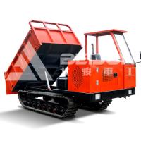 China 4 Ton Crawler Dumper Truck Weichai Engine Powered For Smooth Material Transportation for sale