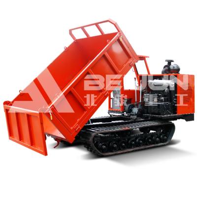 China 5 Ton Garden Mini Dumper Truck Transporter With Hydraulic Dump for sale