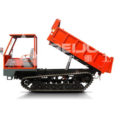 China 8 Ton Crawler Dumper Truck 4105 Engine 35 Degree Climbing for Agriculture Forestry for sale
